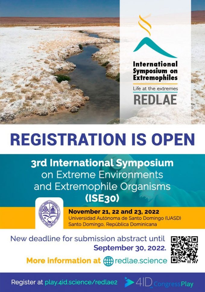 3rd International Symposium on Extreme Environments and Extremophile Organisms (ISE3O ...
